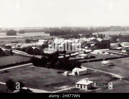 Geraldine, Muir & Moodie studio, 07 April 1905, Geraldine Stock Photo ...