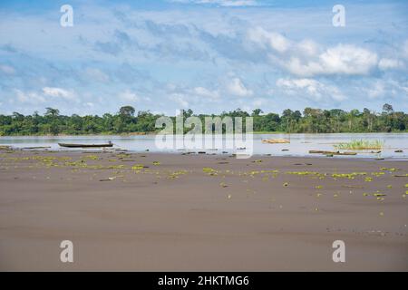 beach by the Amazon river, Amazon, Peru Stock Photo - Alamy