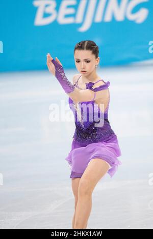 Kamila Valineva (ROC) February 6, 2022 Figure Skating, Women Single ...