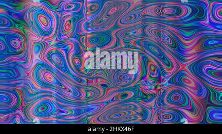Abstract textural iridescent blue holographic background Stock Photo ...