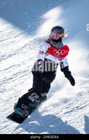 United States' Jamie Anderson competes during the women's slopestyle ...
