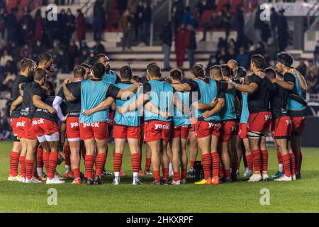 Team of Toulon during the Top 14 match between Toulon and Clermont at ...