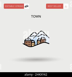 Waterfront House Simple Icon Stock Vector Image & Art - Alamy