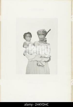 Portrait of Jacqueline Ricket and her daughter Lina, Friedrich Carel ...