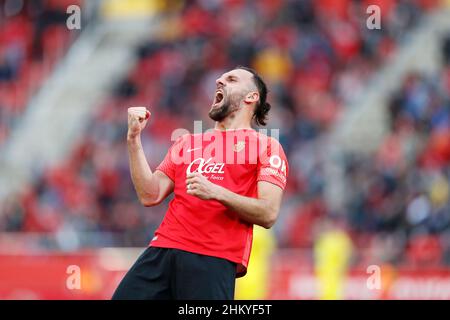Vedat Muriqi (Mallorca), FEBRUARY 5, 2022 - Football / Soccer : Muriqi ...