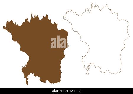 Psara island (Hellenic Republic, Greece, Greek island) map vector ...