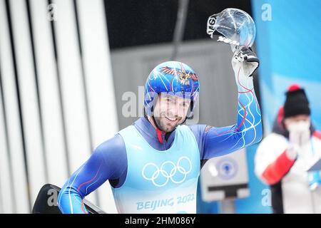 Yanqing, China. 06th Feb, 2022. Olympics, luge, single-seater, men, 4th ...