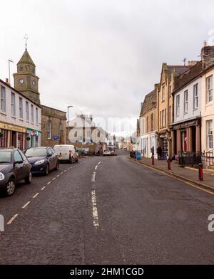 High Street, Coldstream. Scottish Borders, Berwickshire, Scotland ...