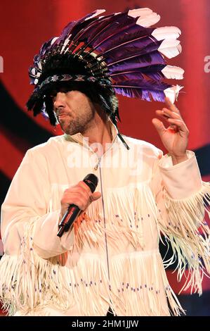 Milan Italy 30-03-2011: Live concert by Jamoroquai, singer Jason Kay ...