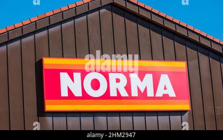 Norma discount supermarket. Norma is a food discount store with plus ...