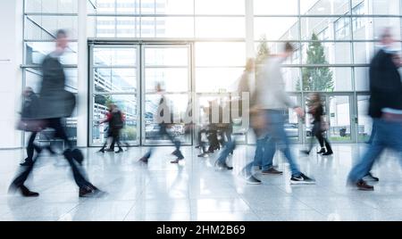 Abstract Image of People Walking on the Street Stock Photo - Alamy