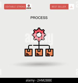 Business process, strategy to implement concept, business people ...