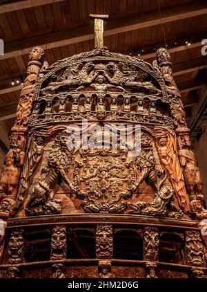 Detail of Vasa, The Vasa Museum, Vasamuseet, Stockholm Stock Photo - Alamy