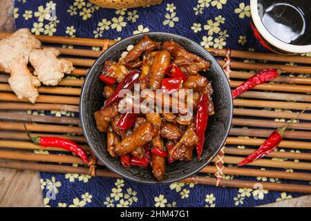 Spicy chicken hamstring Stock Photo - Alamy