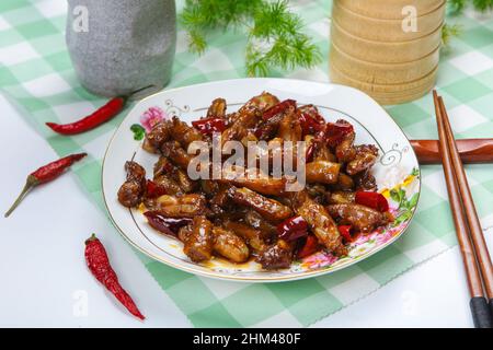Spicy chicken hamstring Stock Photo - Alamy