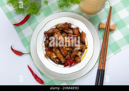 Spicy chicken hamstring Stock Photo - Alamy
