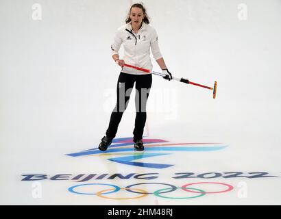 Great Britain's Jennifer Dodds in action against Norway during the ...
