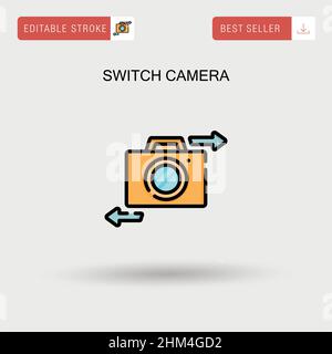 Camera Simple vector icon Stock Vector Image & Art - Alamy