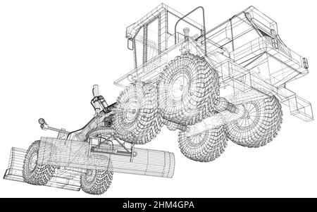 Motor Grader Heavy equipment vehicle logo Stock Vector Image & Art - Alamy