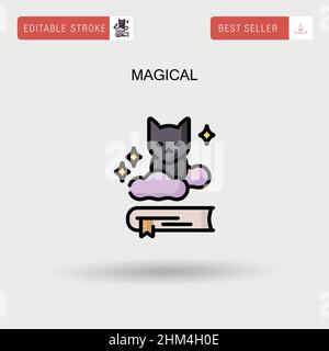 blue magical fairy icon Stock Vector Image & Art - Alamy