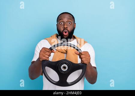 Young male student practicing riding on skateboard Stock Photo - Alamy