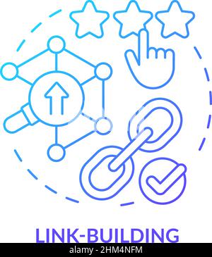 backlink vector icon Linear icon. Editable stroke line Stock Vector Image & Art - Alamy