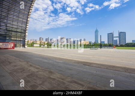 Changzhou city square Stock Photo - Alamy