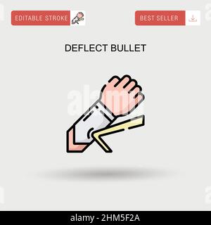 Bullet icon isolated on white background Stock Vector Image & Art - Alamy