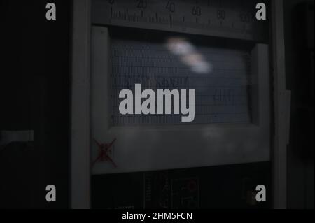 Buttons, dials, lights, indicators and displays are still functional in ...