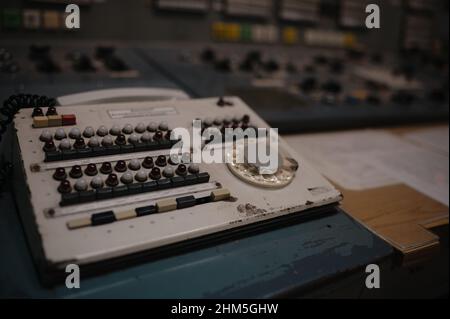 Buttons, dials, lights, indicators and displays are still functional in ...