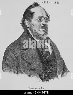 Friedrich List Economist (1789-1846) 01 January 1830 **WARNING** This ...