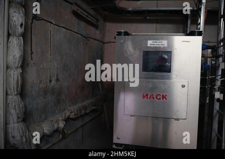 Chernobyl reactor 4 control room. Inside the control room of reactor ...