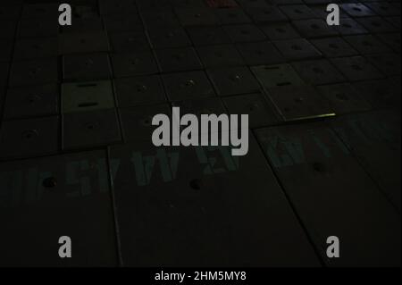 The biological shield and reactor hall of reactor 3 at the Chernobyl ...