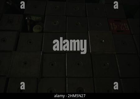 The biological shield and reactor hall of reactor 3 at the Chernobyl ...