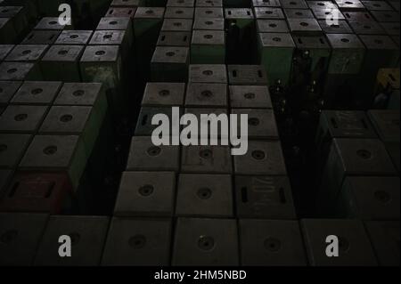 The biological shield and reactor hall of reactor 3 at the Chernobyl ...