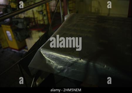 Inside reactor hall 3 at the Chernobyl Nuclear Power Plant Stock Photo ...