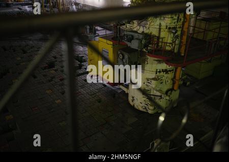 The biological shield and reactor hall of reactor 3 at the Chernobyl ...