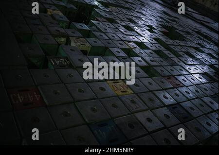 The biological shield and reactor hall of reactor 3 at the Chernobyl ...