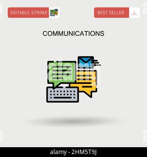 connect communications social network icon Stock Vector Image & Art - Alamy