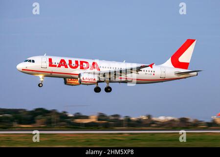 Airbus A320-214 Lauda Europe 9H-LMT .Aircraft to Fiumicino airport ...
