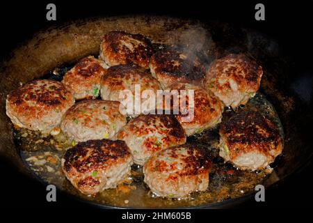 Frikadelle - German meatballs Stock Photo - Alamy