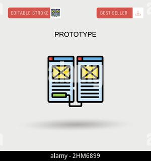 App prototype concept icon Stock Vector Image & Art - Alamy