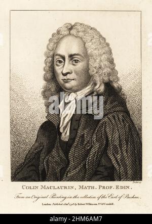 Colin Maclaurin, Scottish Mathematician Stock Photo - Alamy
