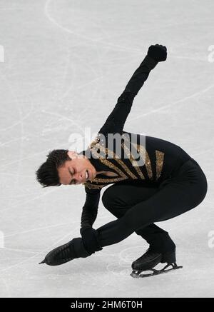Donovan CARRILLO of Mexico performs during the short program of the men ...
