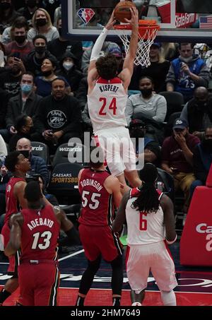 Washington Wizards forward Corey Kispert (24) poses for a photo during ...