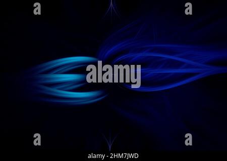 Abstract colorful twisted light fibers. Abstract color background from ...