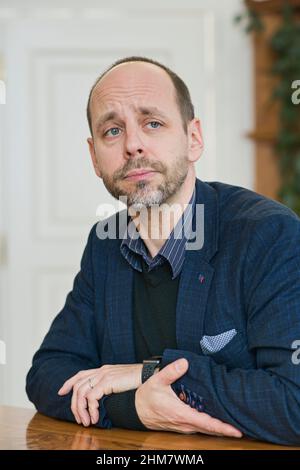 Brno, Czech Republic. 07th Feb, 2022. Petr Michalek, new Rector of the ...