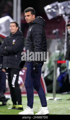 Thiago Motta Head Coach of Spezia Calcio during the Serie A match ...