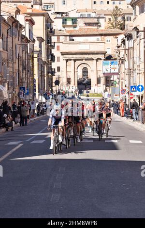 Corso Cairoli course, Passage of the Tirreno Adriatica Cycling Race ...