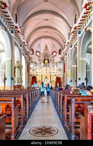 Indoors architecture in Our Lady of Charity of El Cobre, Catholic ...
